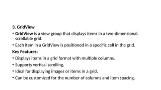 Binding data with the AdapterView class.pptx