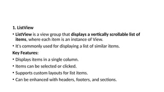 Binding data with the AdapterView class.pptx