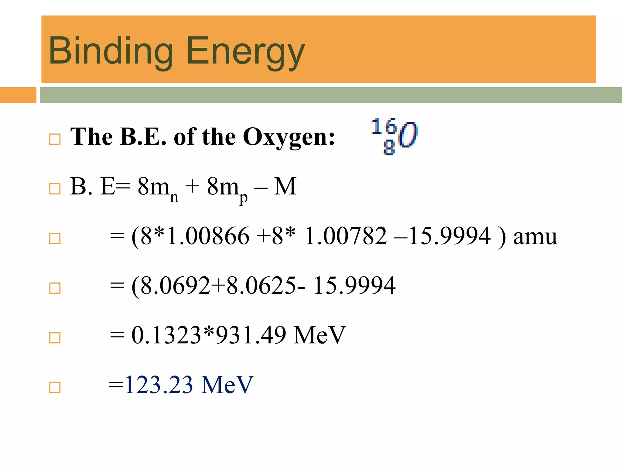 Binding energy for Engineers | PPTX