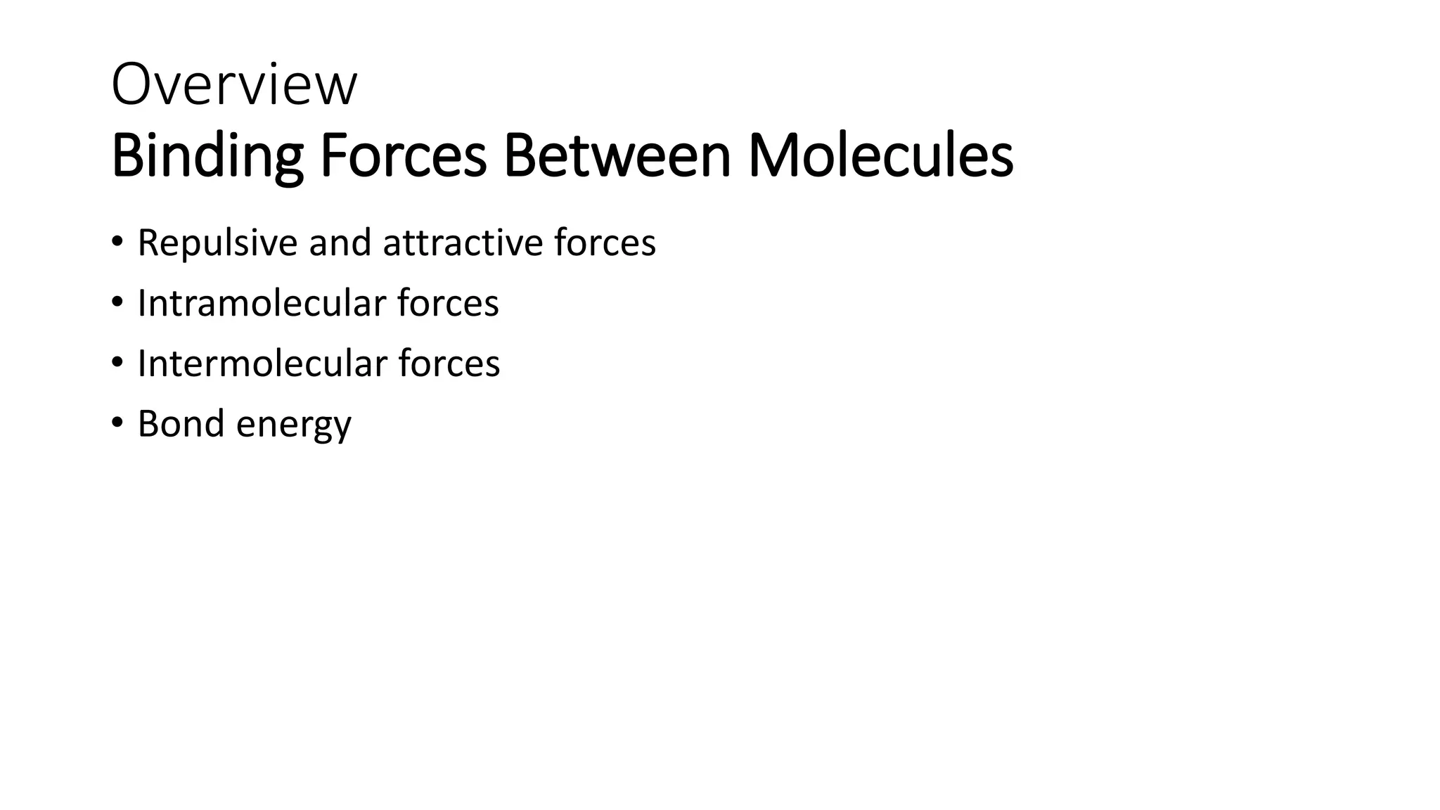 Binding forces SB | PDF