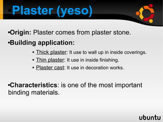 Binding materials | ODP