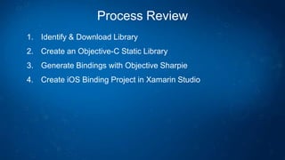 Binding Objective-C Libraries in Xamarin.iOS | Free Download