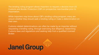 Binding ruling Risks & Rewards | PPT