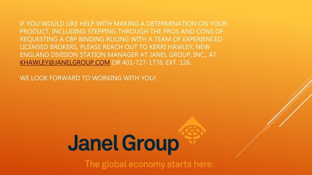 Binding ruling Risks & Rewards | PPT