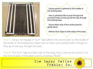 Mini Album Binding tutorial | PDF