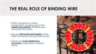 Binding Wire in Construction: Advanced Insights | PDF