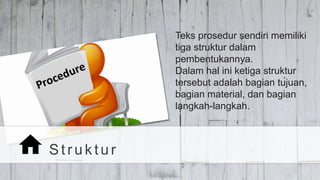 teks prosedur kompleks - bahasa indonesia | PPTX