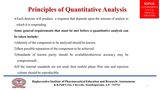 QUANTIFICATION METHODS OF HPLC | PPTX