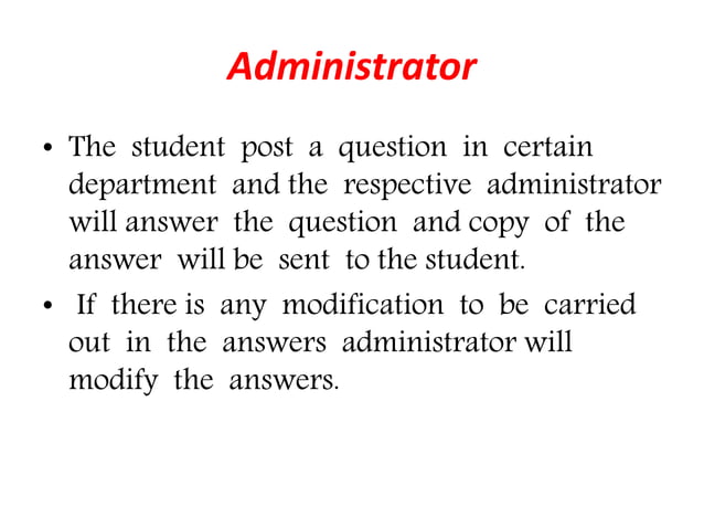 Query Handling System | PPTX