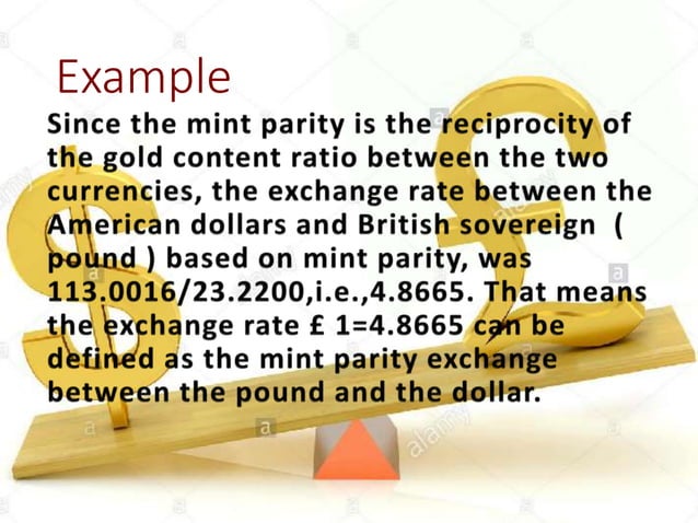 Mint Parity Theory - History, Definition, Advantages and Disadvantages