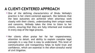 Bindu Vethody: A Resilient Advocate for Justice in San Jose, CA | PPTX