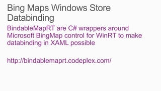 Bing Maps for app developer | PPT