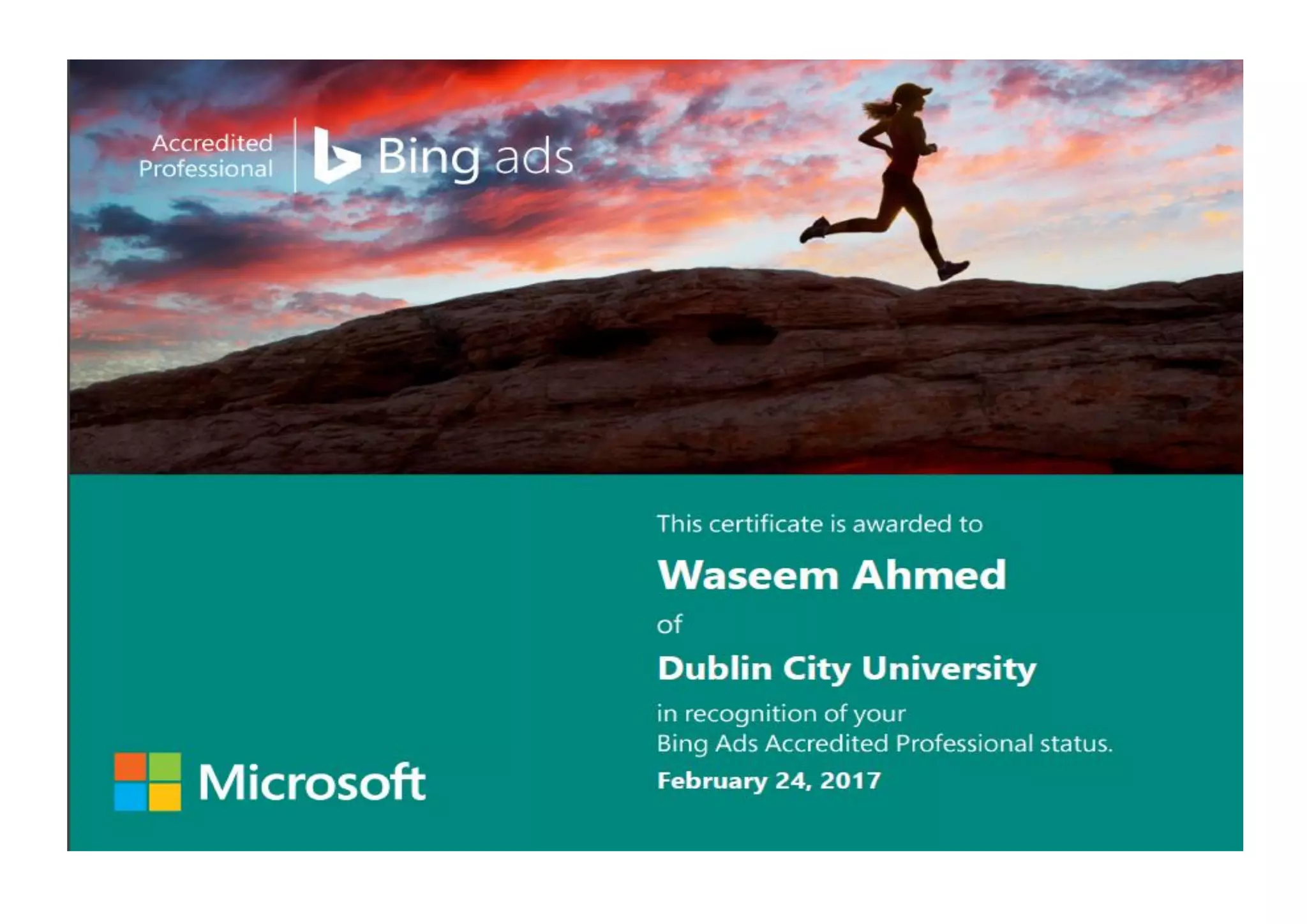 Bing ads accredited professional | PPT