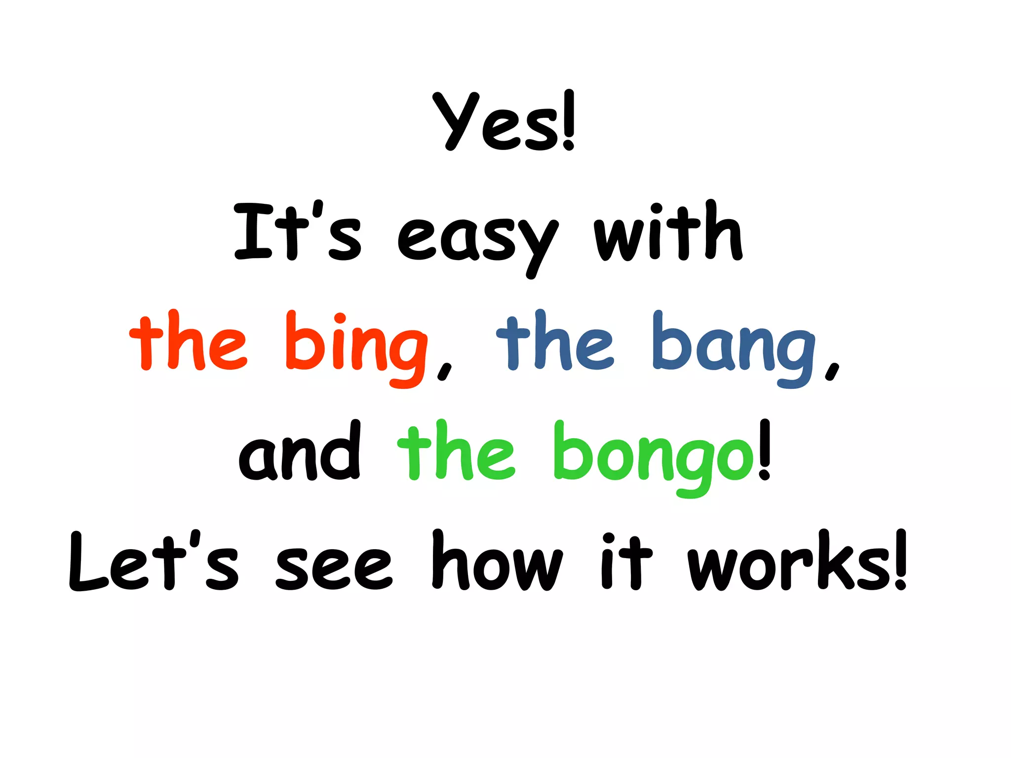 Bing bang bongo Persuasive Writing | PPT