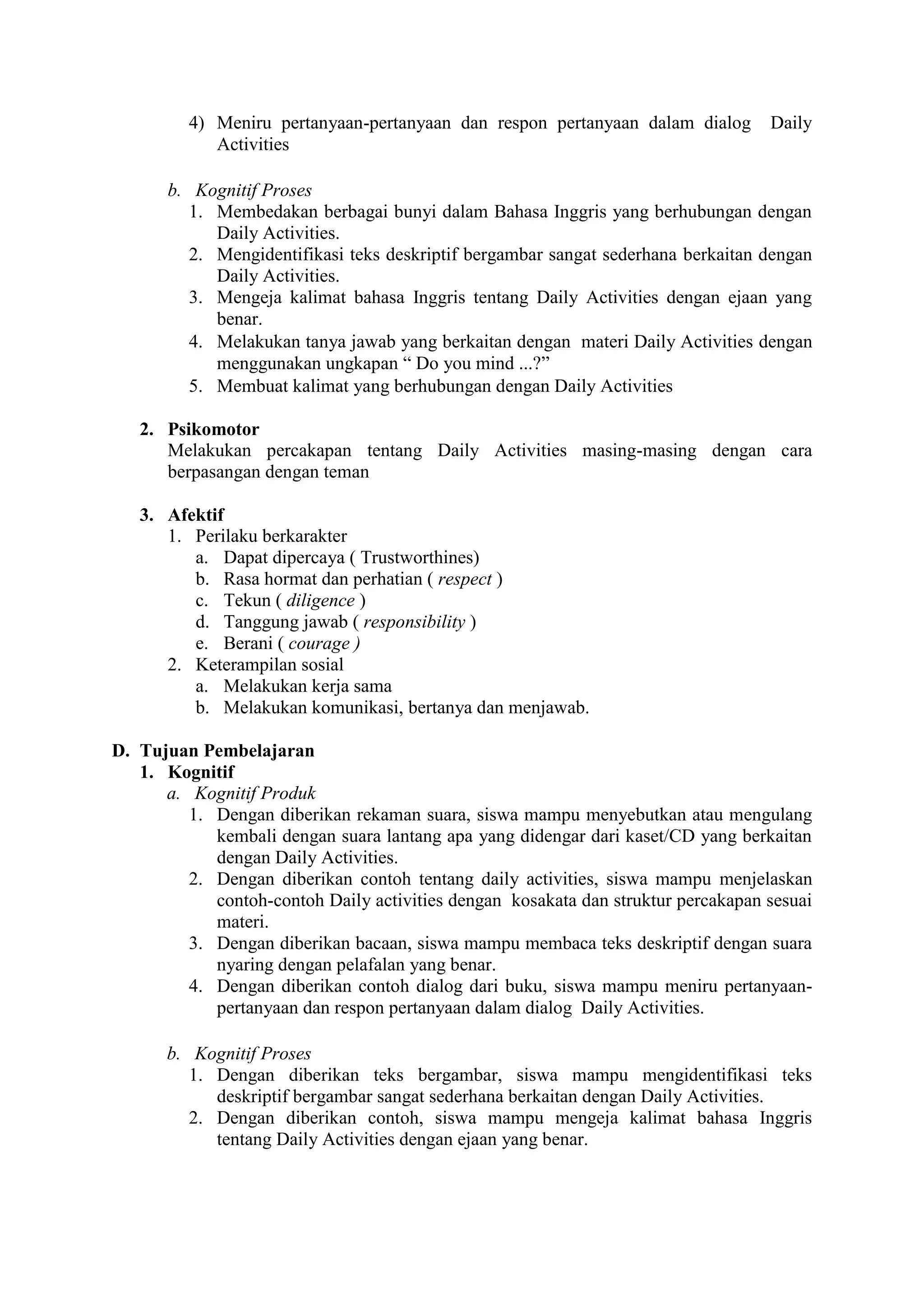 Bing dayli activity | DOCX