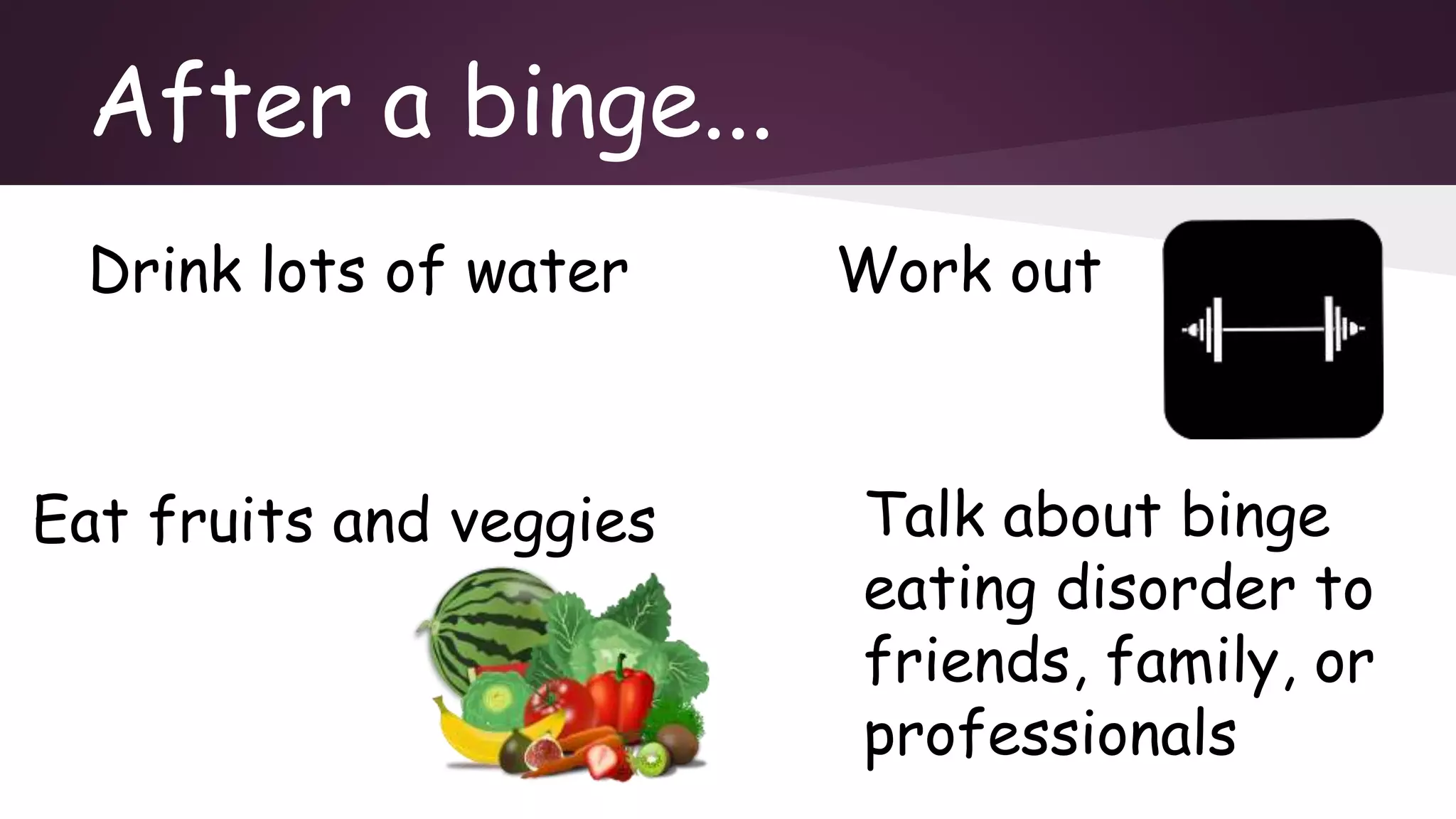 Binge eating disorder | PPTX