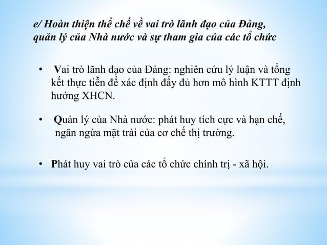 Xây dựng nền kinh tế thị trường định hướng XHCN | PPTX