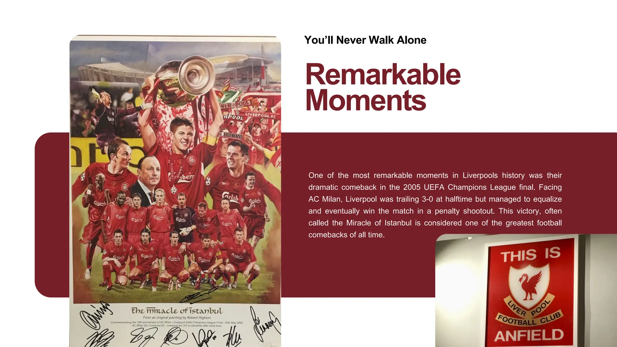 template presentasi liverpool yang sangat menarik | PPT