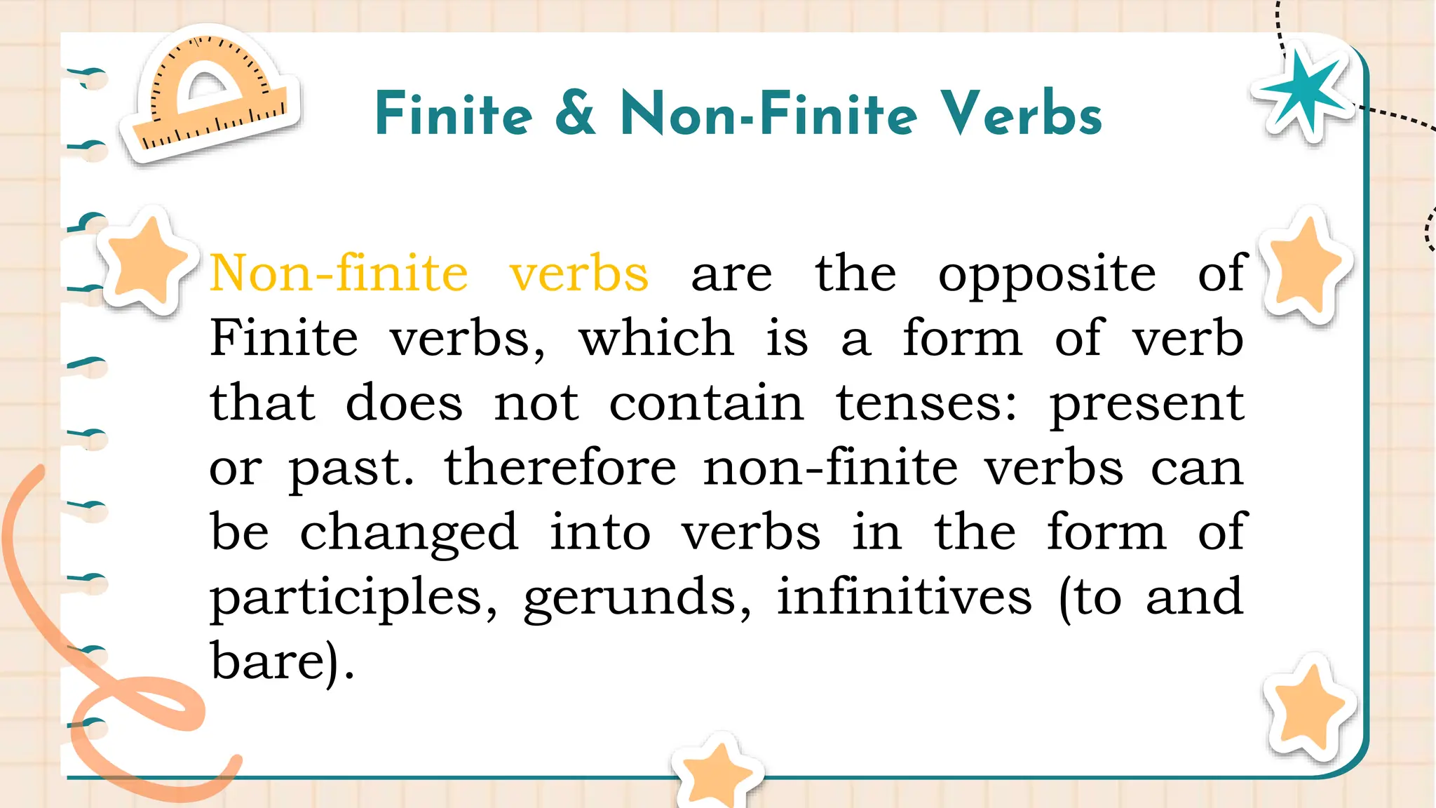 finite and non-finite kelas 12 sma mirza kirma prayoga | PPTX