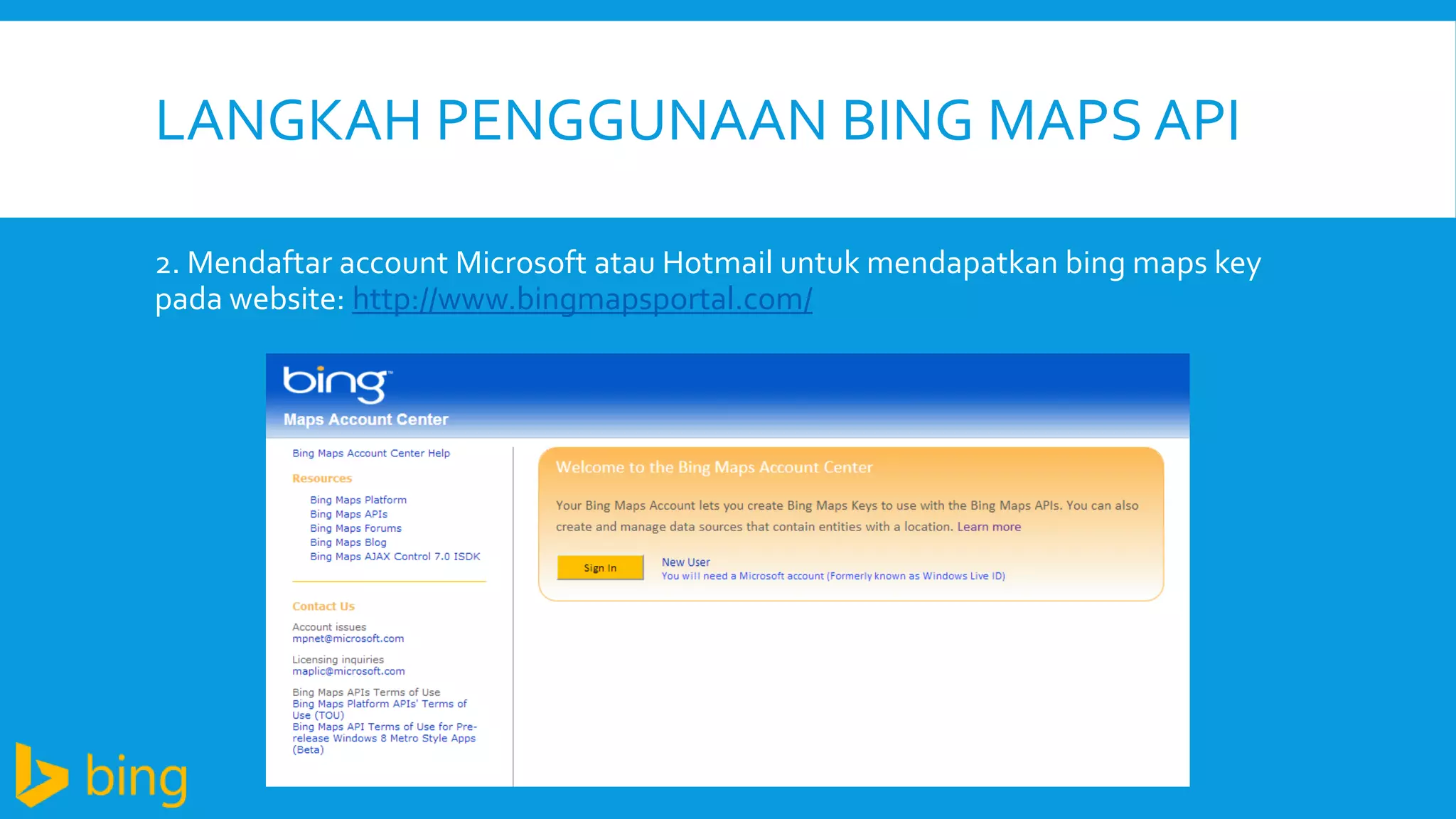 Bing maps api | PPTX