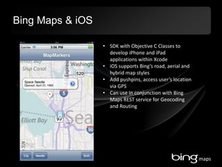 Vikas Arora - Microsoft Bing Maps - Locate. Integrate. Innovate. - Geomob May 2011 | PPT