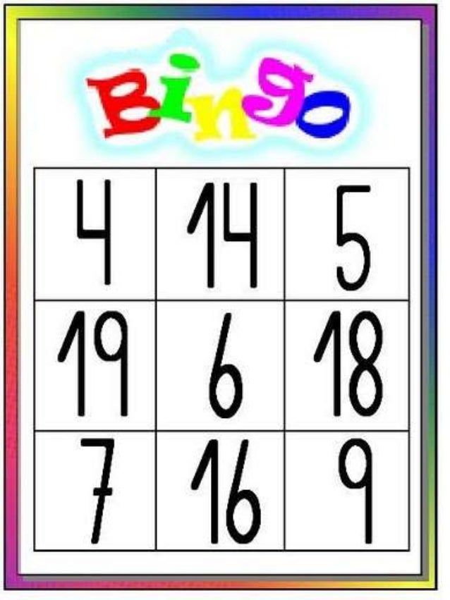 Bingo 1-19