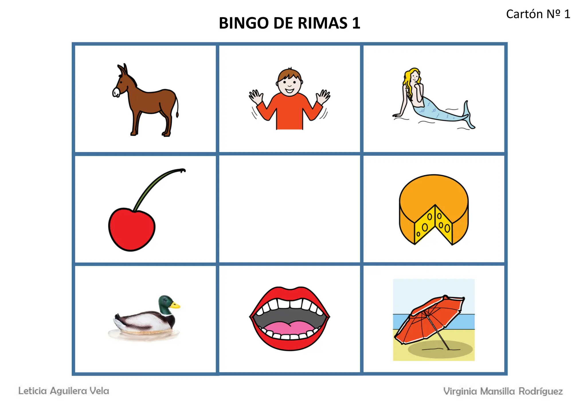 BINGO-DE-RIMAS-MANIPULATIVO-1.pdf primaria | PPT