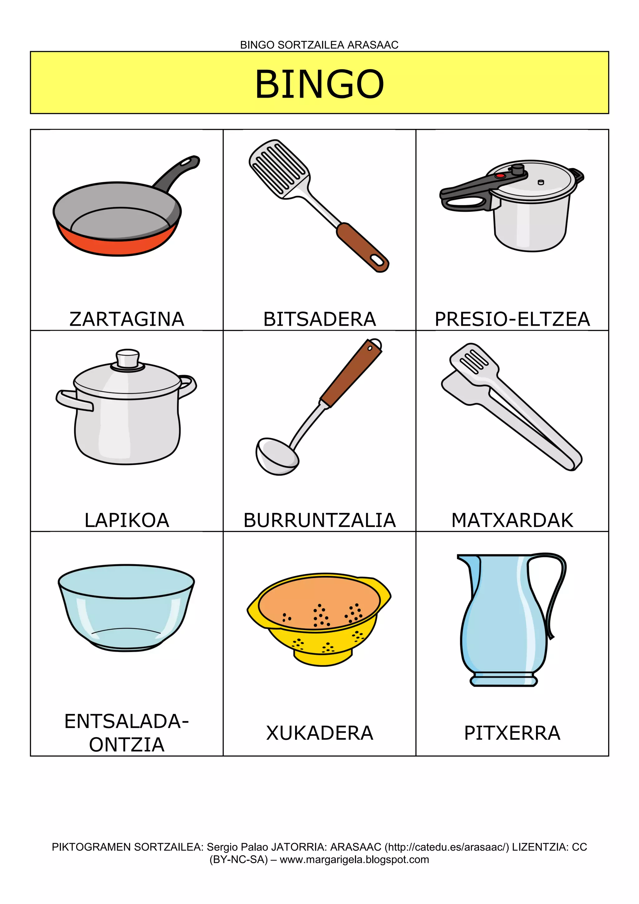 Bingo hitzak | PDF