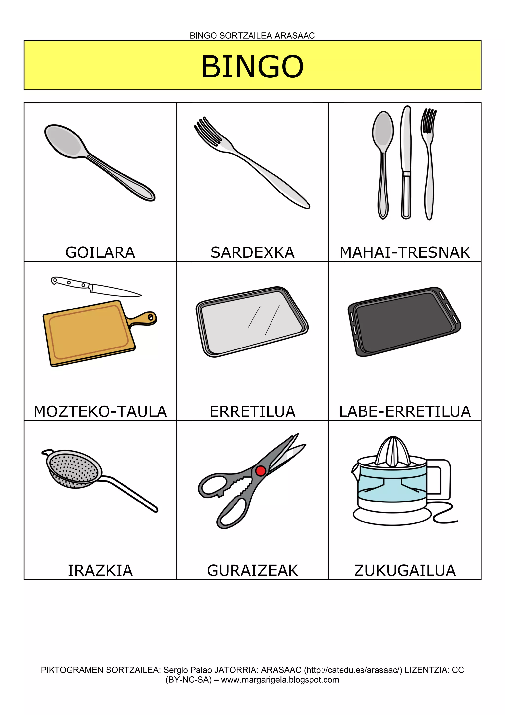 Bingo hitzak | PDF