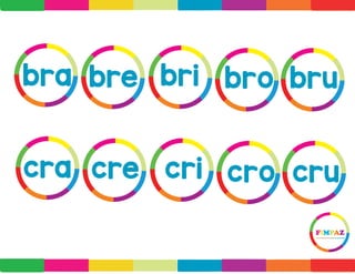 Bingo silabas trabadas