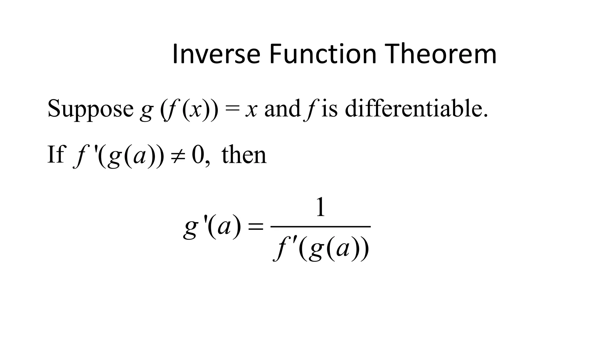 Ap Calculus Ab Theorems And Definitions Ppt