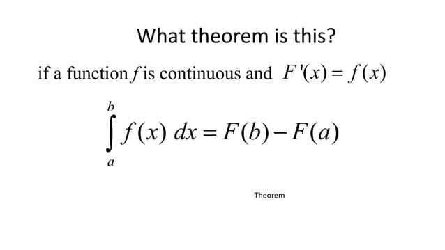 Ap Calculus Ab Theorems And Definitions Pptx