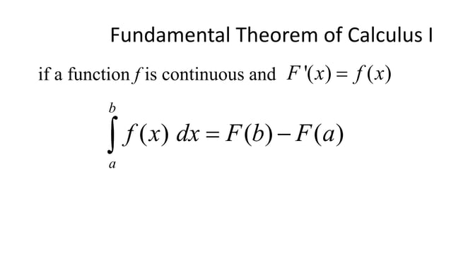 AP Calculus AB Theorems and Definitions | PPTX