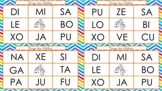 Bingo de silabas 1🥈 Aposte suas jogadas com segurança usando a melhores ...