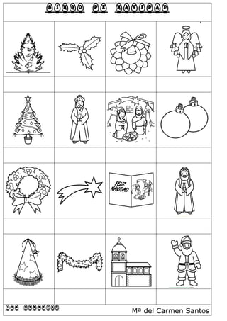 Bingo de Navidad | PDF