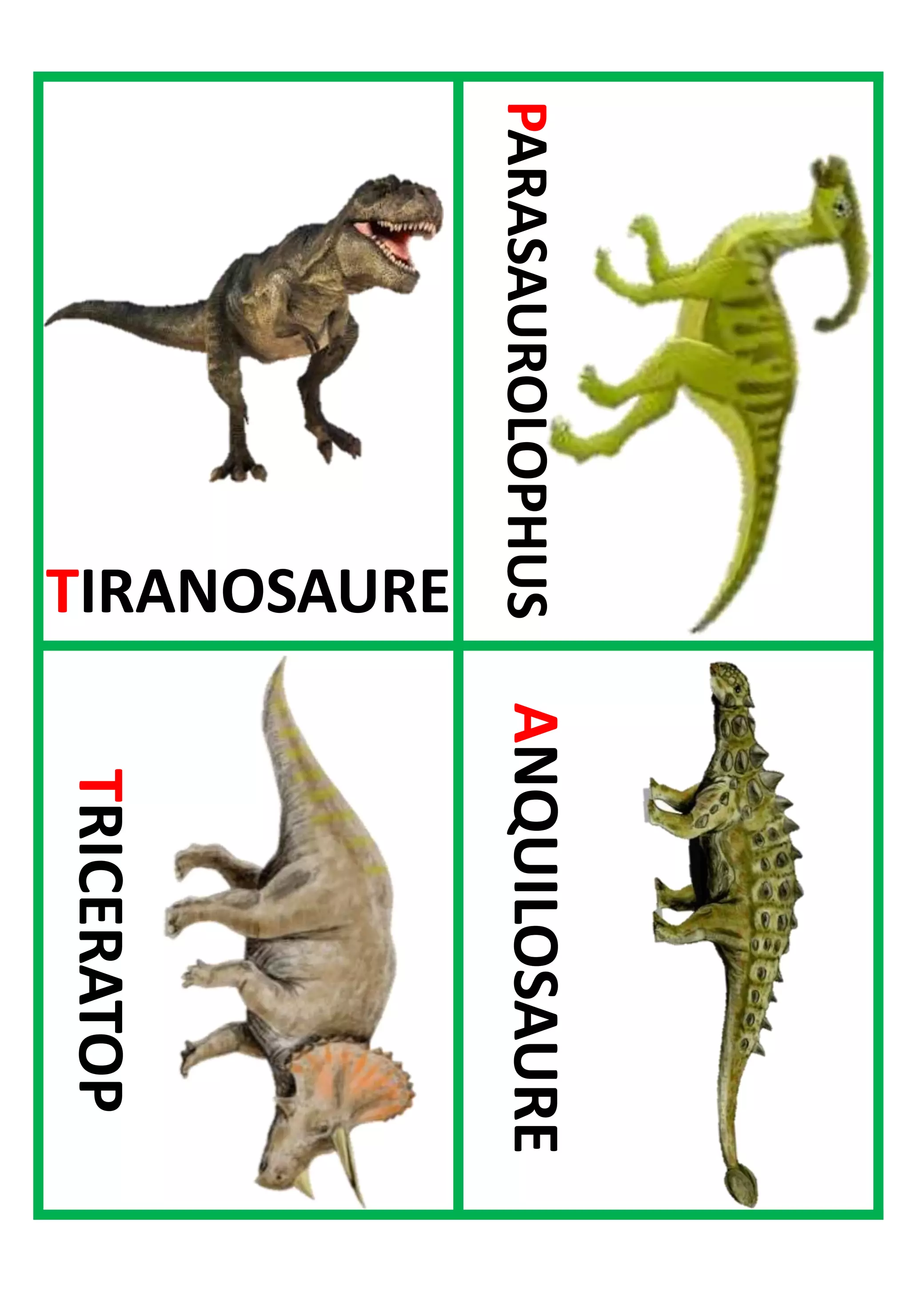 Bingo dinosaures | PPT