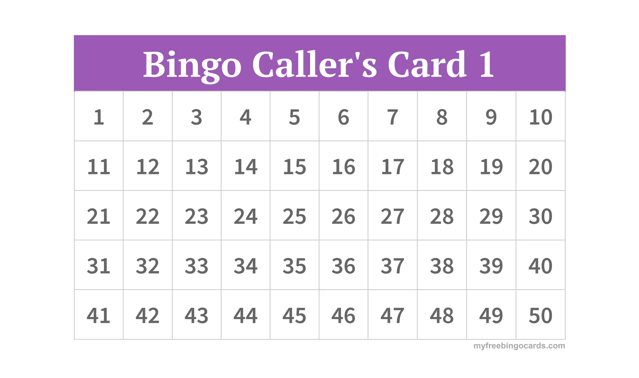 Bingo grid 2 | PDF