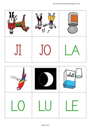 Bingo silabico | PDF