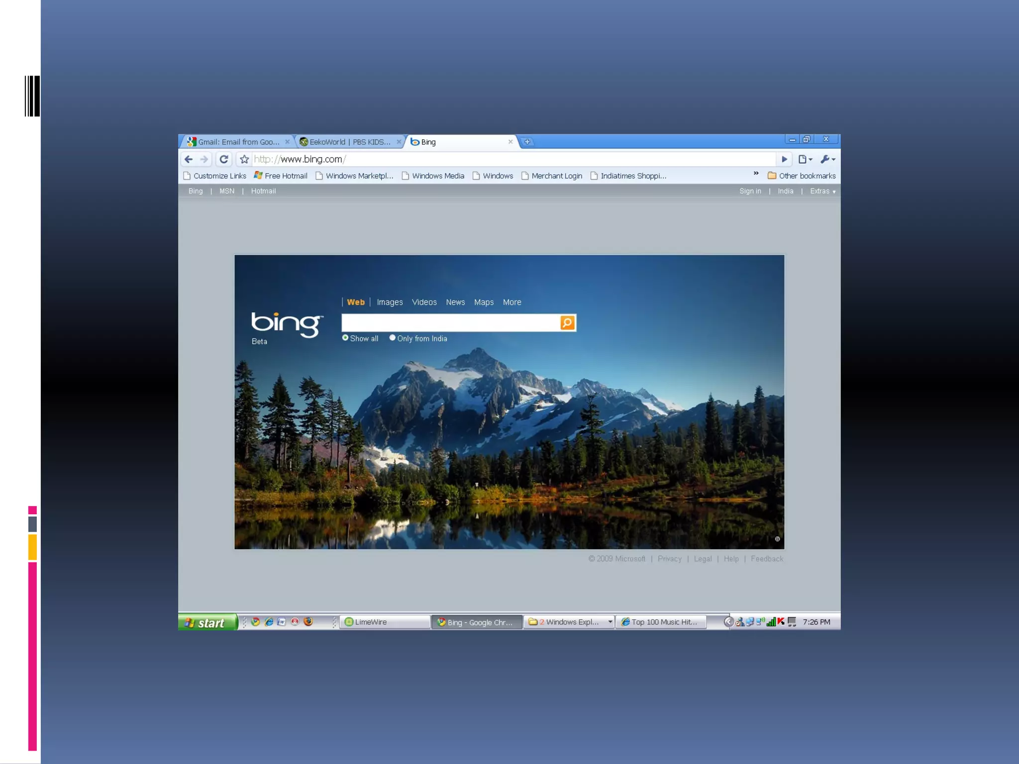 Bing Scenery images | PPT | Search | Internet