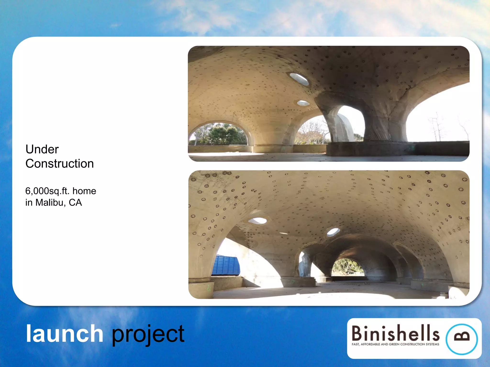 Binishells construction systems: A greener, faster, more resilient and ...
