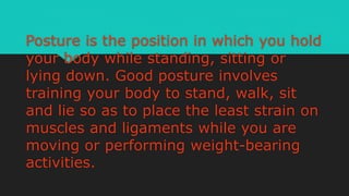 POSTURE | PPTX