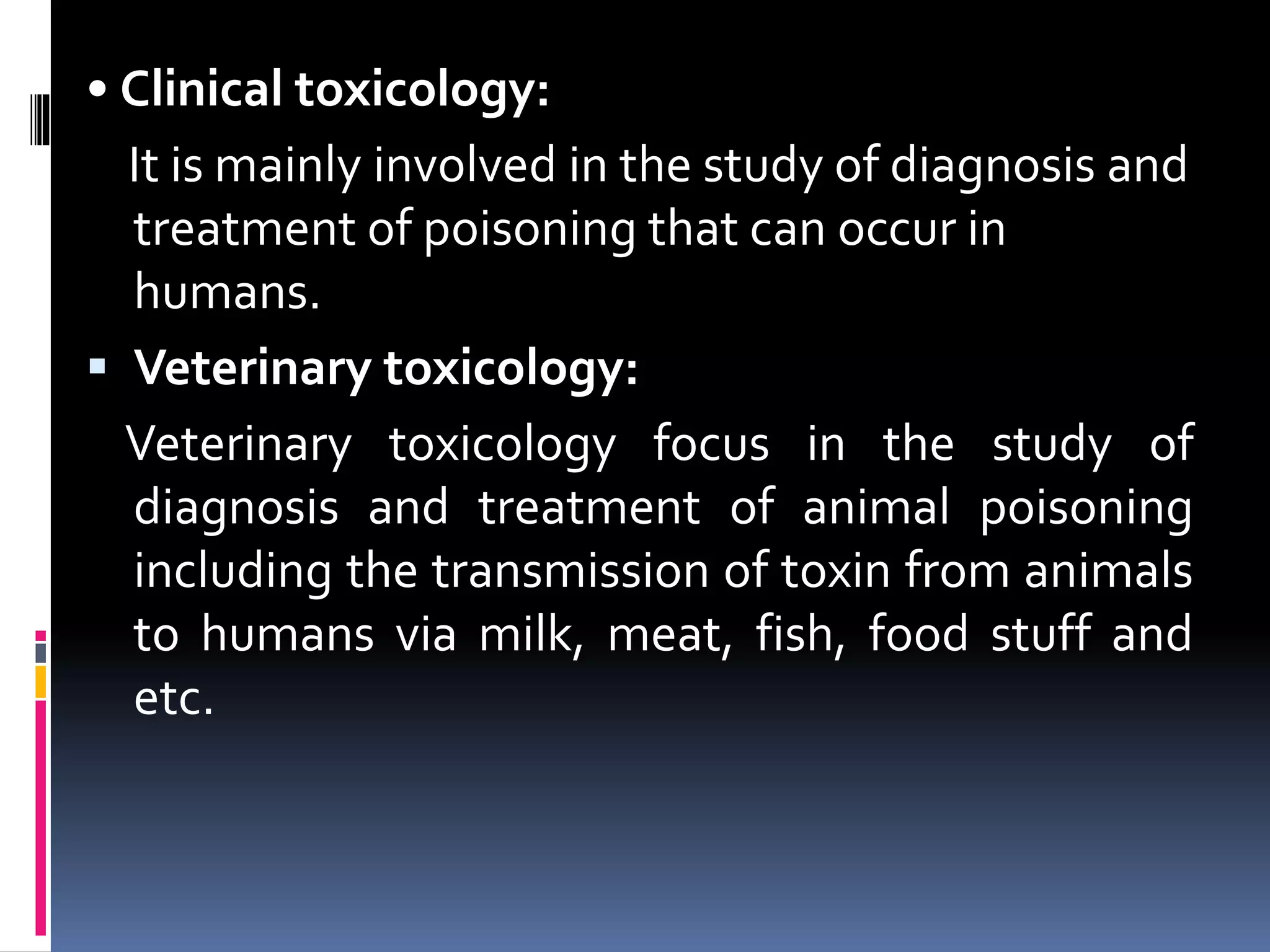 Toxicology ppt | PPTX