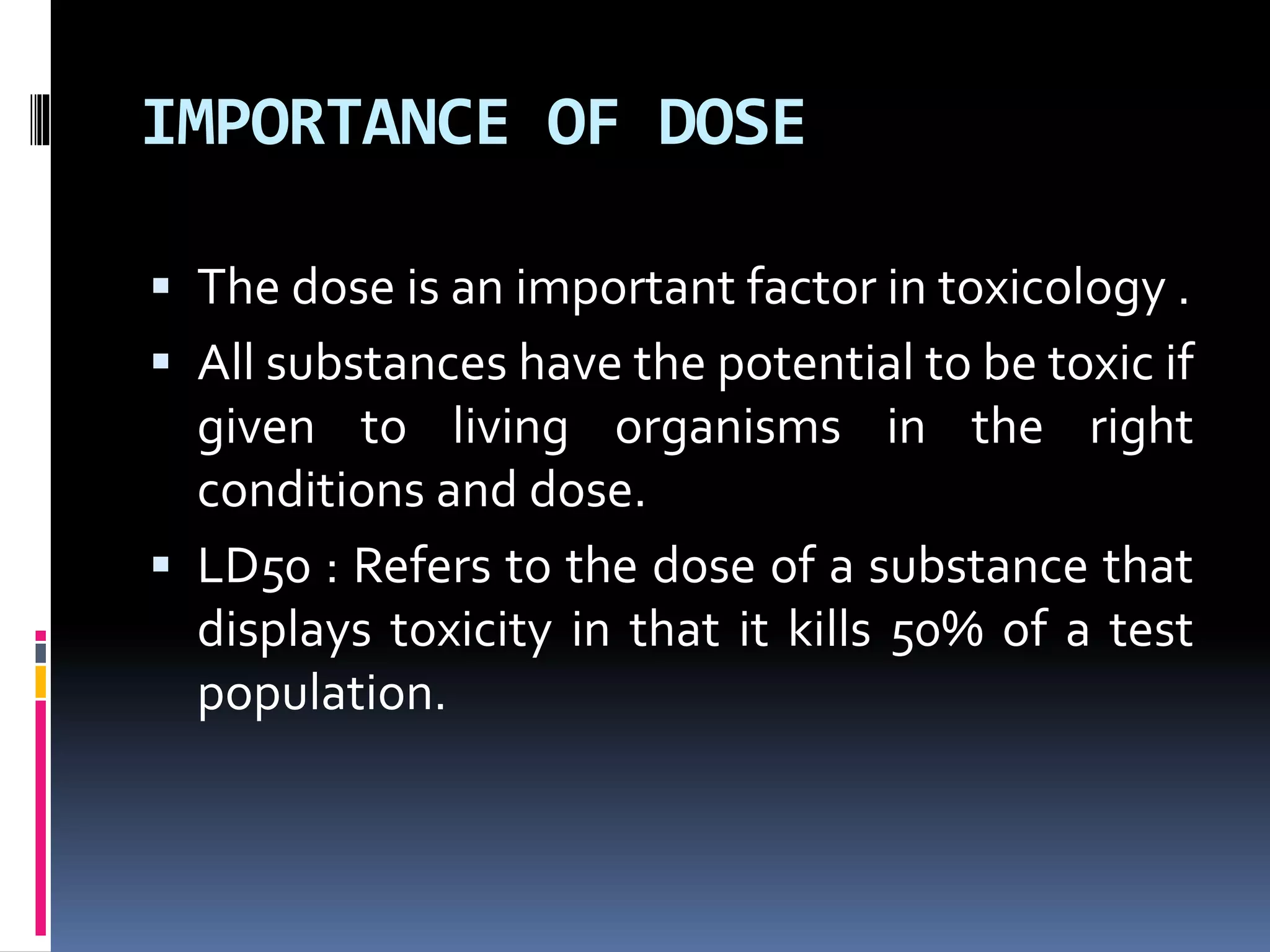 Toxicology ppt | PPTX