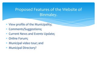 Binmaley defense presentation | PPT
