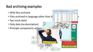 Public Data Archiving in Ecology and Evolution: How well are we doing ...