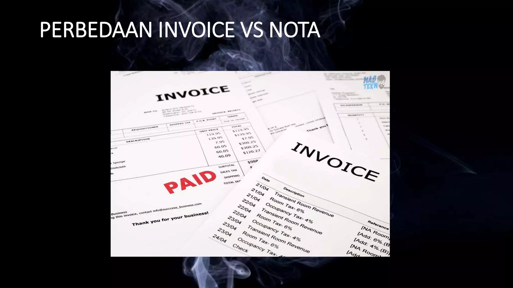 Pengertian invoice | PPTX