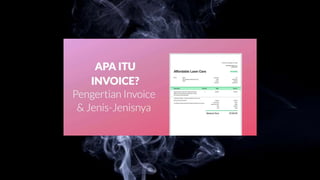 Pengertian invoice | PPTX