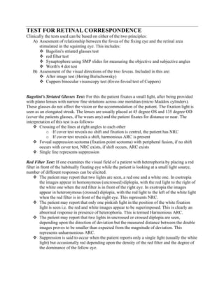 Binocular vision | PDF | Eye and Vision Conditions | Diseases and ...