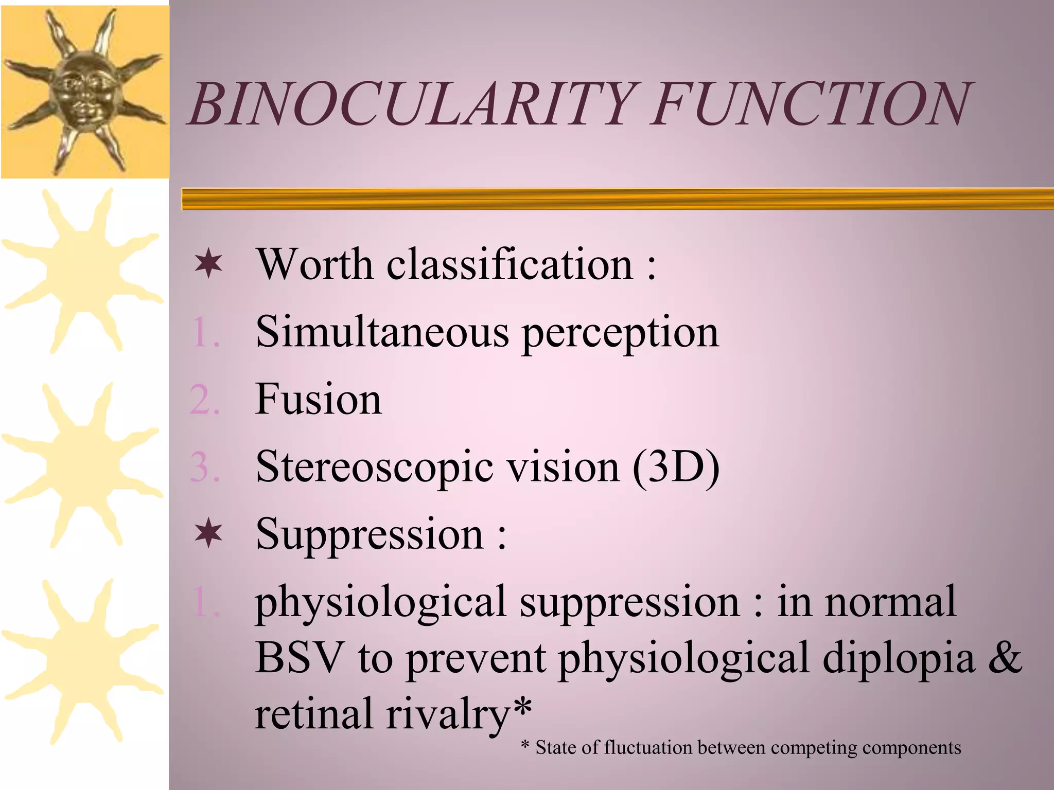 Binocular anomalies What we should know? | PPTX