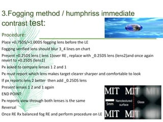 Binocular balancing | PPTX